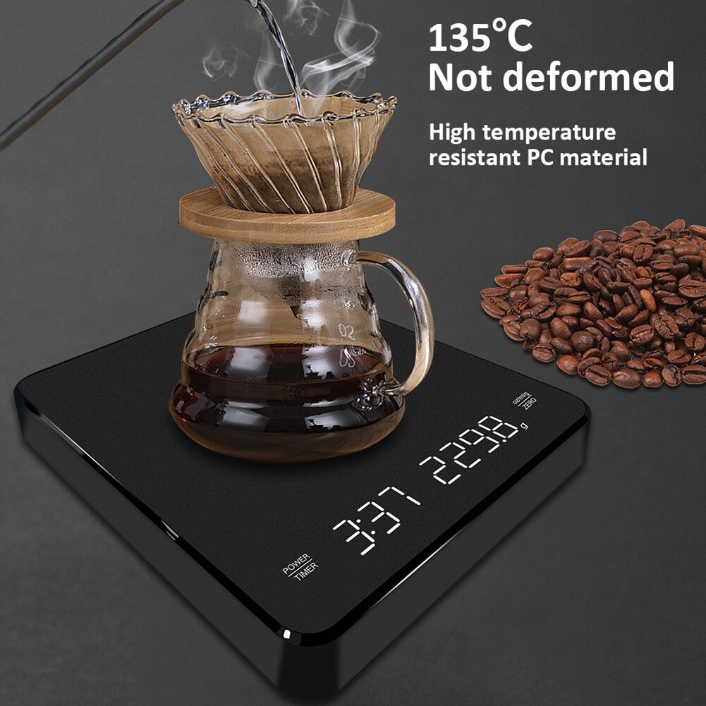 Smart Drip Coffee Scale 3kg/0.1g Timing Hand Brewi... – Vicedeal