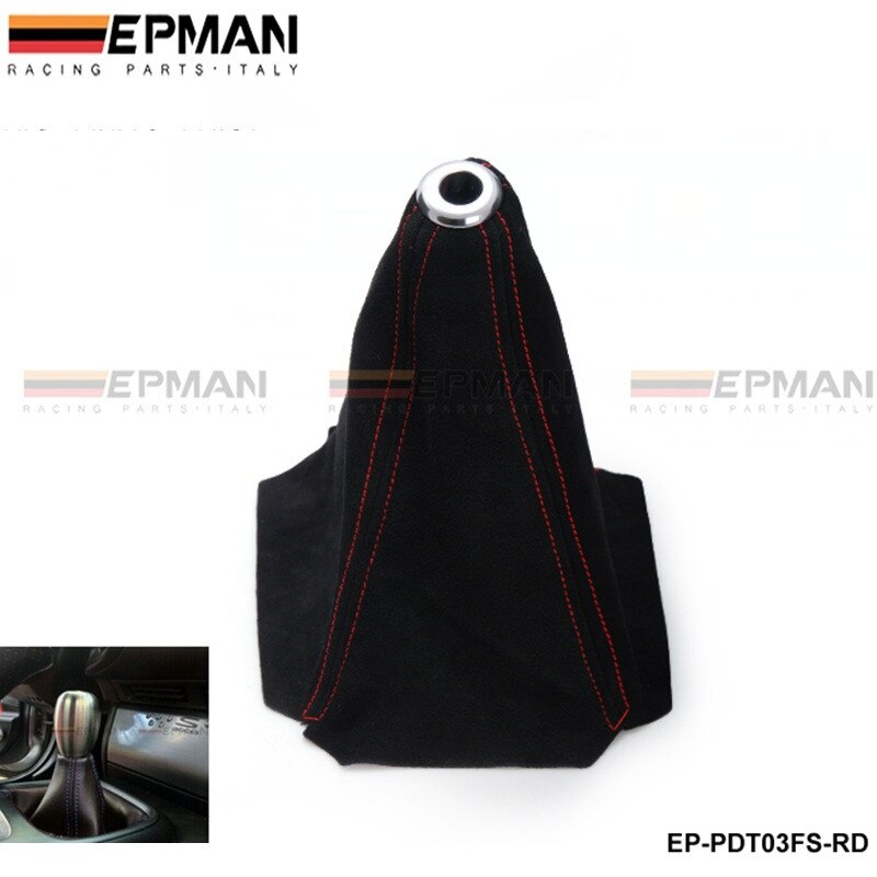 Gear Shift Halsbanden Zwart Suede Shift Boot Cover... – Grandado