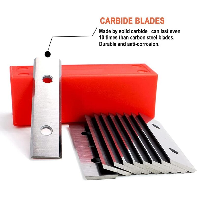 10Pcs Tungsten Carbide Scraper 50X12X1.5MM Double ... – Grandado