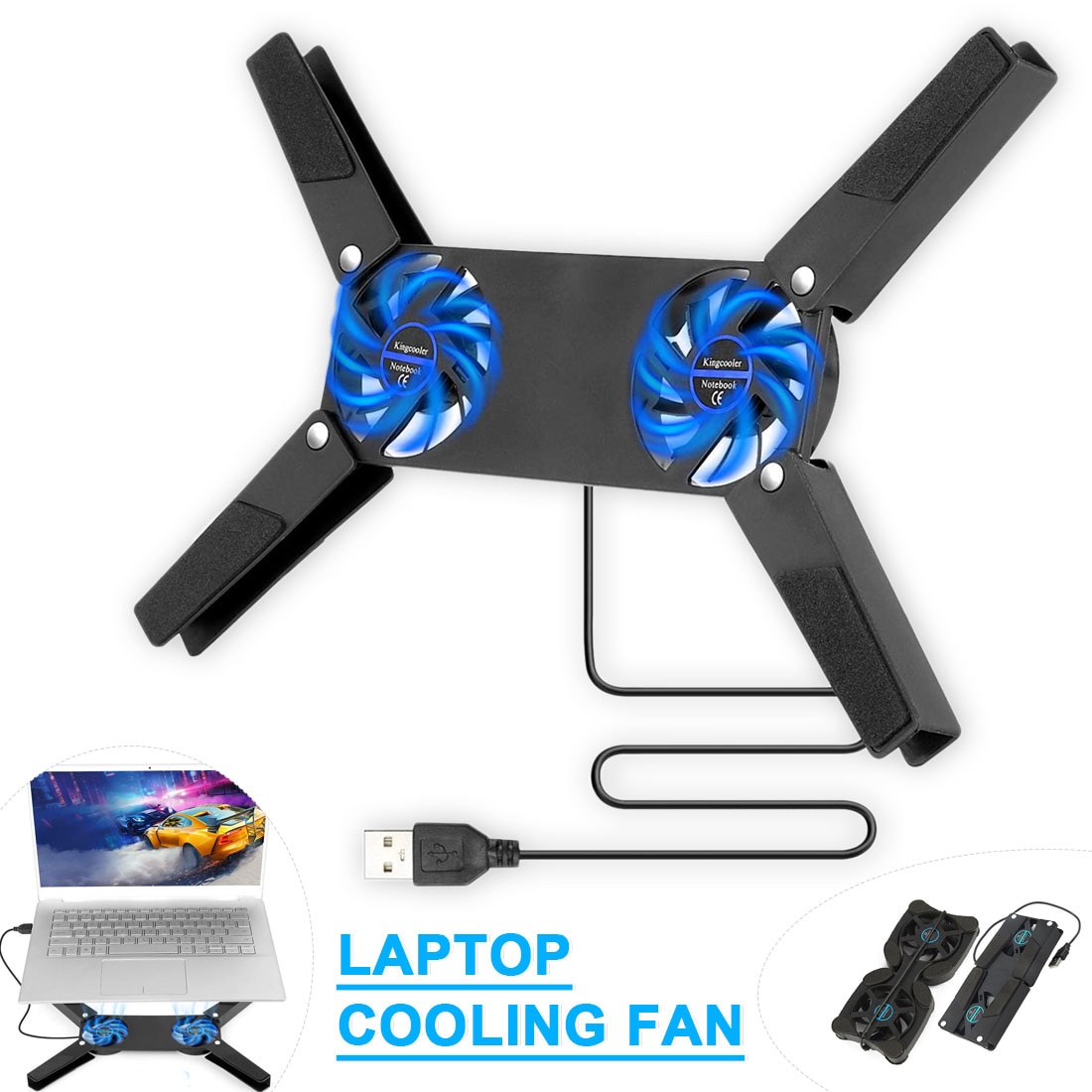 Laptop Cooling Portable Laptop bracket Support Dua... – Grandado