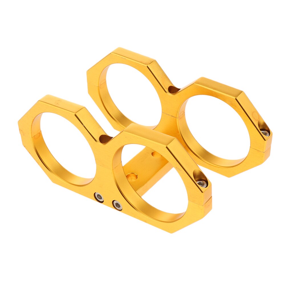 Newest Gold Fuel Pump Mount Double Filter Clamp Mo... – Grandado