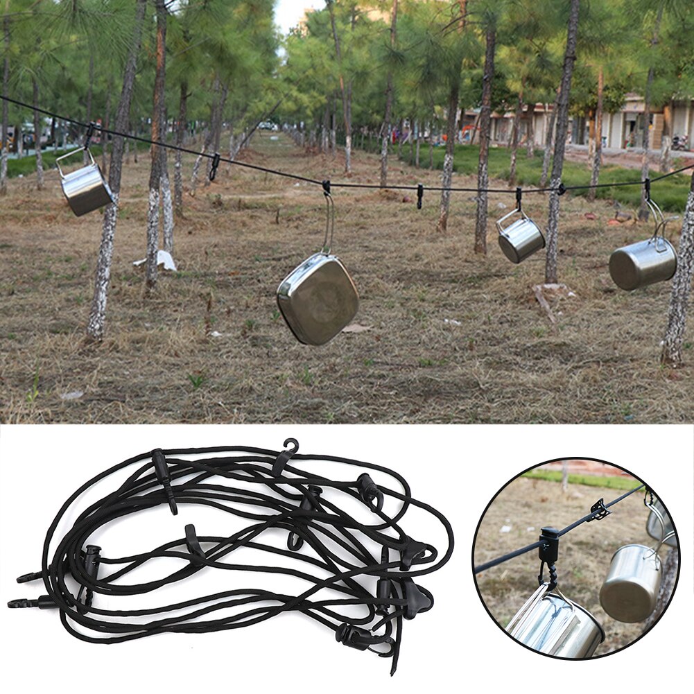 Laundry Awning Outdoor Camping Travel Clothesline ... – Grandado