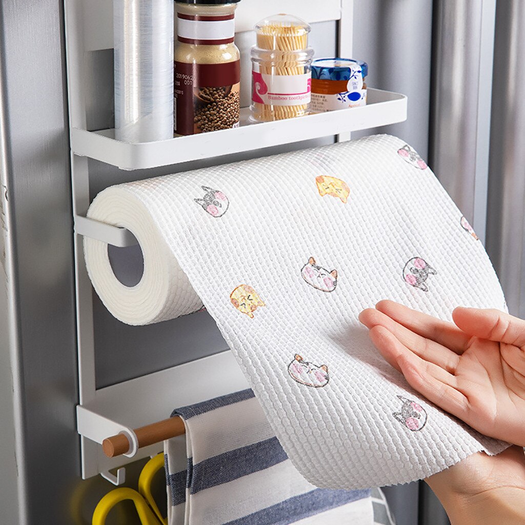 1 Roll Cleaning Cloths Lazy Rags Wet and Dry Washa... – Vicedeal