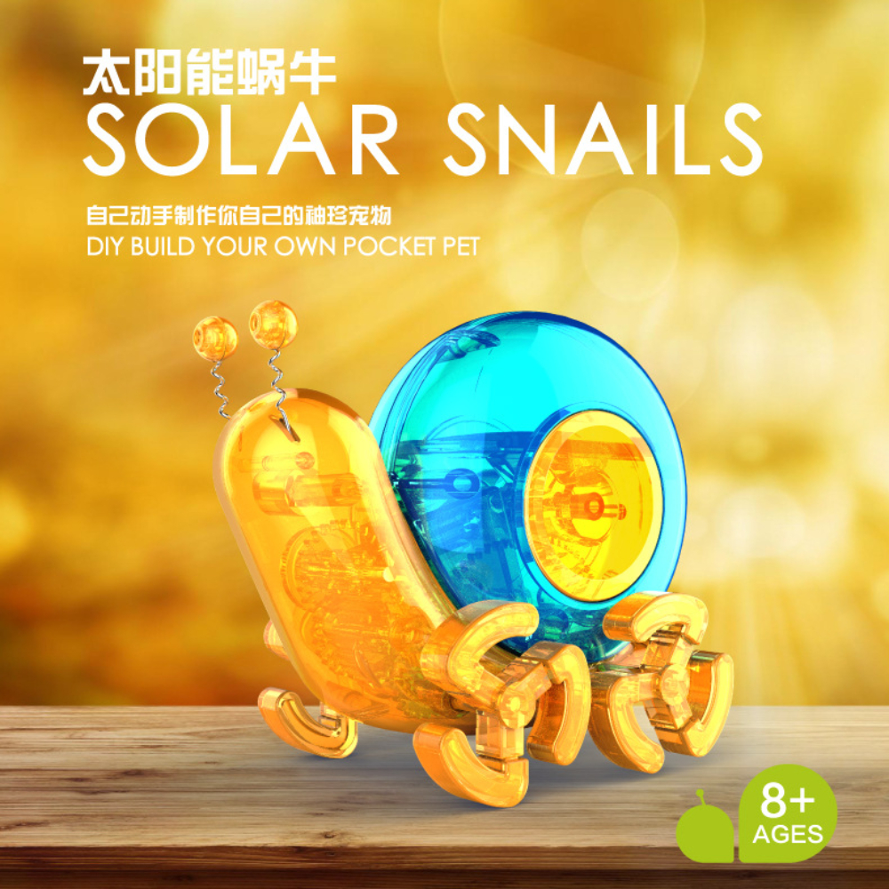 DIY Solar Snail Science and Technology Toys Scient... – Grandado