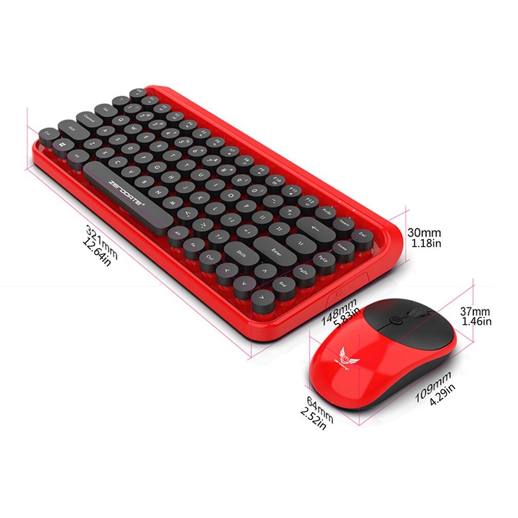 2 4g Wireless Keyboard And Mouse Set For Laptop No Grandado