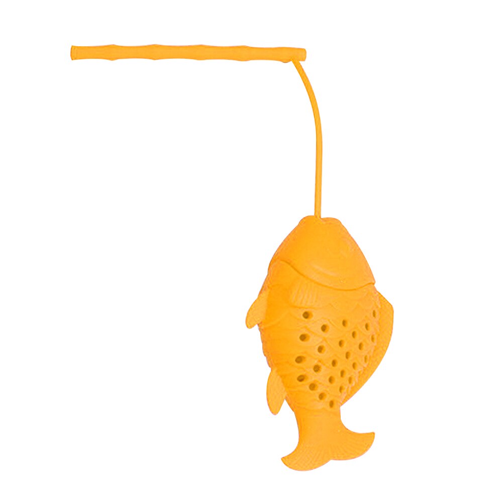 Fish Silicone Infuser Tea Leaf Strainer Filter Dif... – Vicedeal