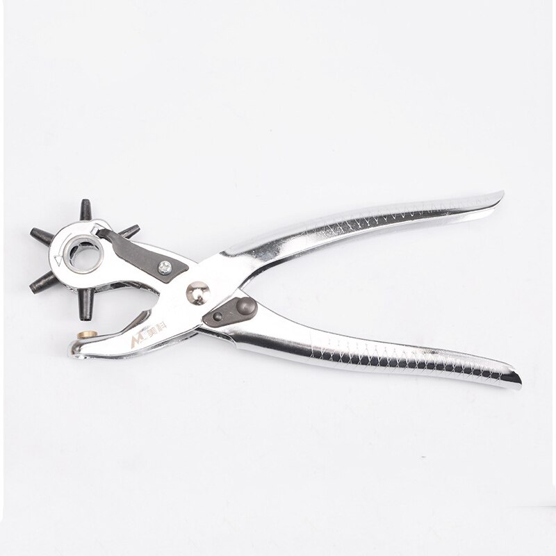 Leder handwerk Stanzen Zange Runde Loch und Oval L... – Vicedeal