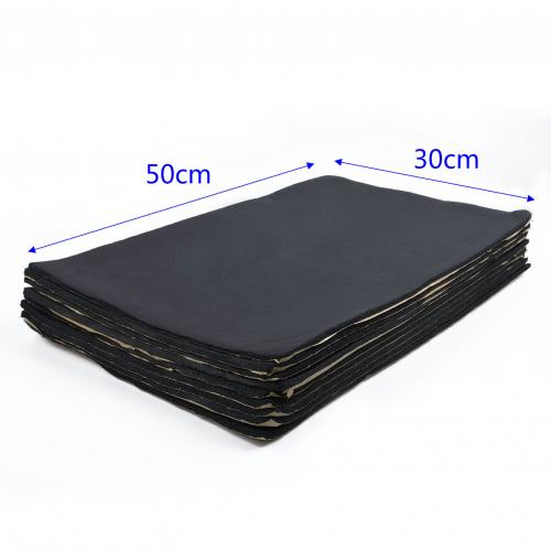 30 x 50cm auto acoustic foam rubber sound insulati... – Grandado