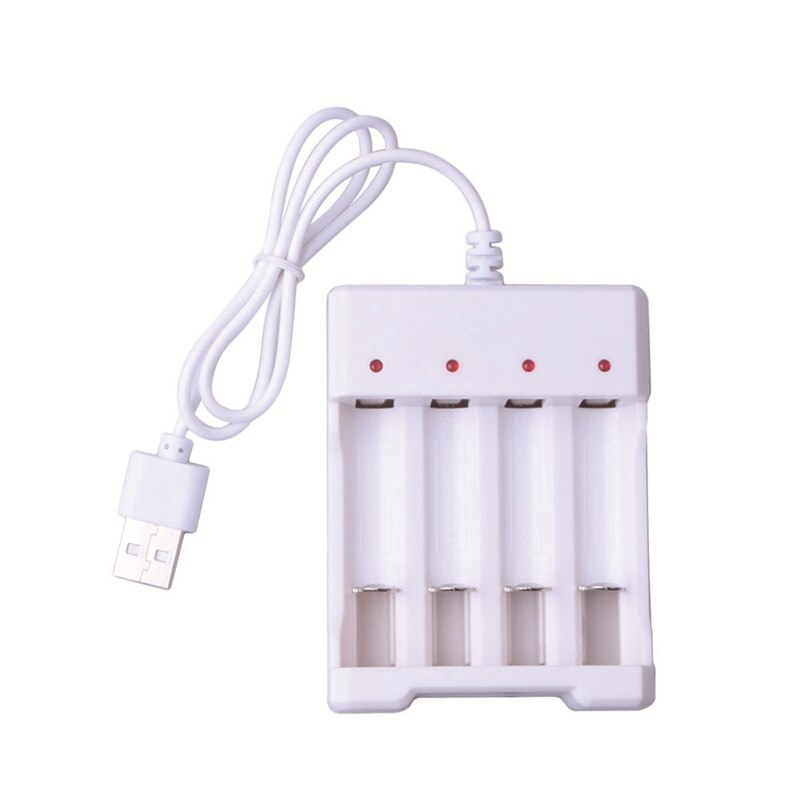 Universele 4 Slots Usb Smart Charger Voor Aa/Aaa 5... – Vicedeal
