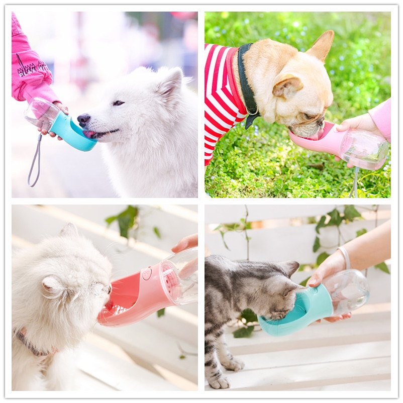 350/480/550ML Portable Pet Dog Water Bottle For Sm... – Grandado