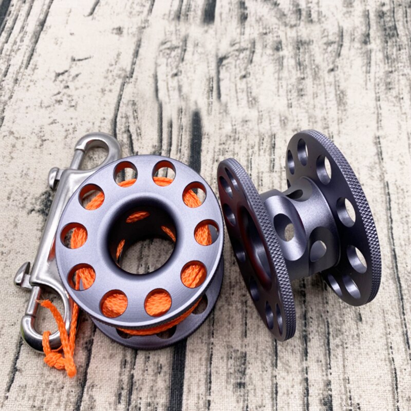 Scuba Diving Aluminum Alloy Spool Finger Reel with... – Vicedeal
