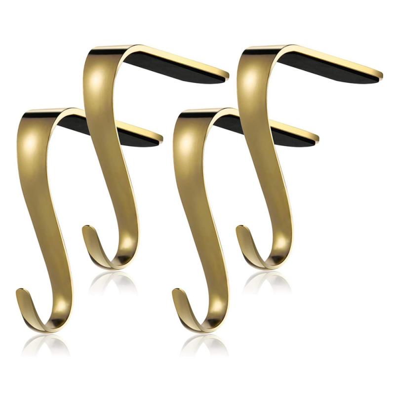 2/4 stk julestrømpe krog metal pejs bøjle pejs kra... – Grandado