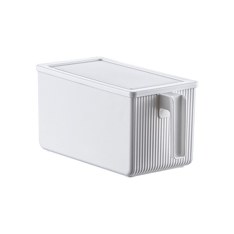 Stackable Plastic Storage Box with Lid and Handle ... – Vicedeal