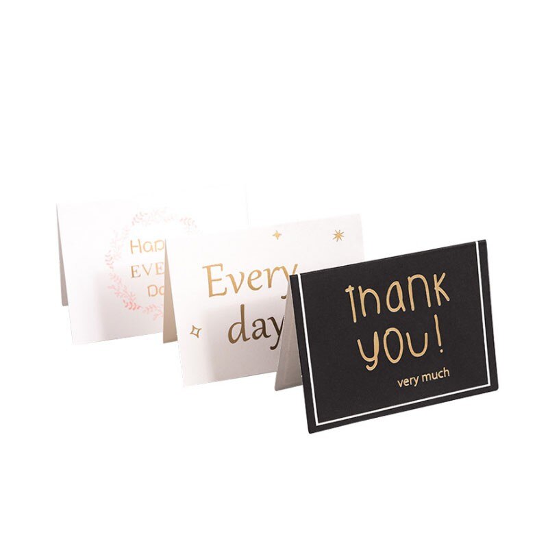 1pcs thank you happy birthday best wishes Folding ... – Vicedeal