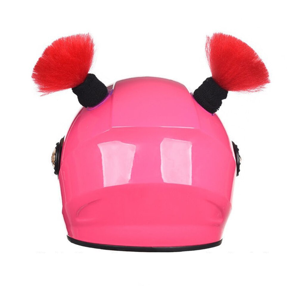 2 Stks/paar Motorhelm Vlechten Pruik Vrouw Lady Lo... – Grandado