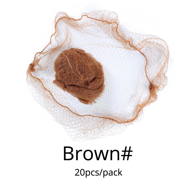 Nunify 20Pcs Hair Nets Invisible Elastic Edge Mesh... – Vicedeal