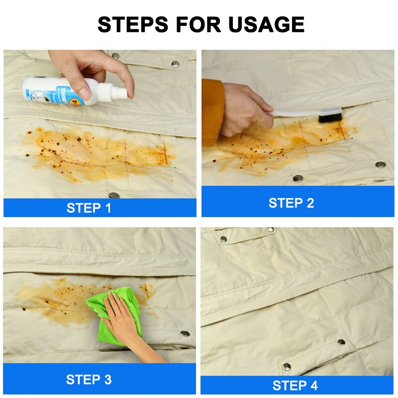 Waterless Clothing Cleansing Foam Down Clothes Dry... – Vicedeal