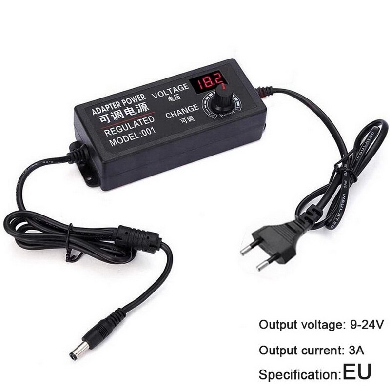 12V Voeding Adapter Verstelbare Transformator Ac N... – Vicedeal