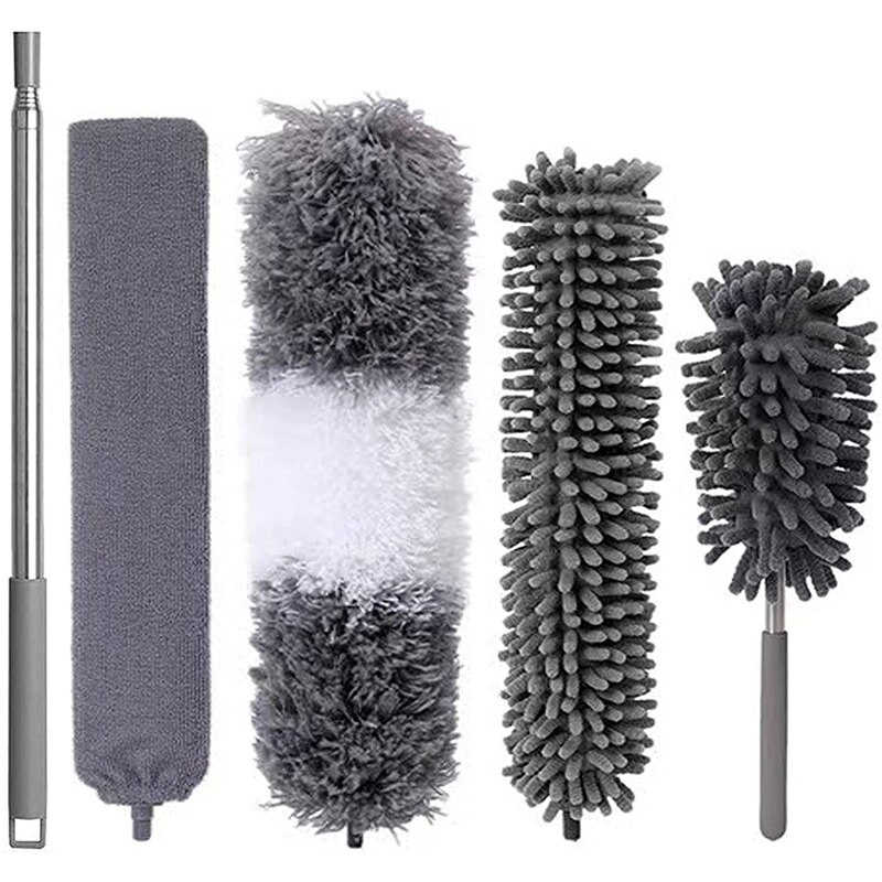 Extendable Feather Duster Kit, Duster Cleaning wit... – Grandado