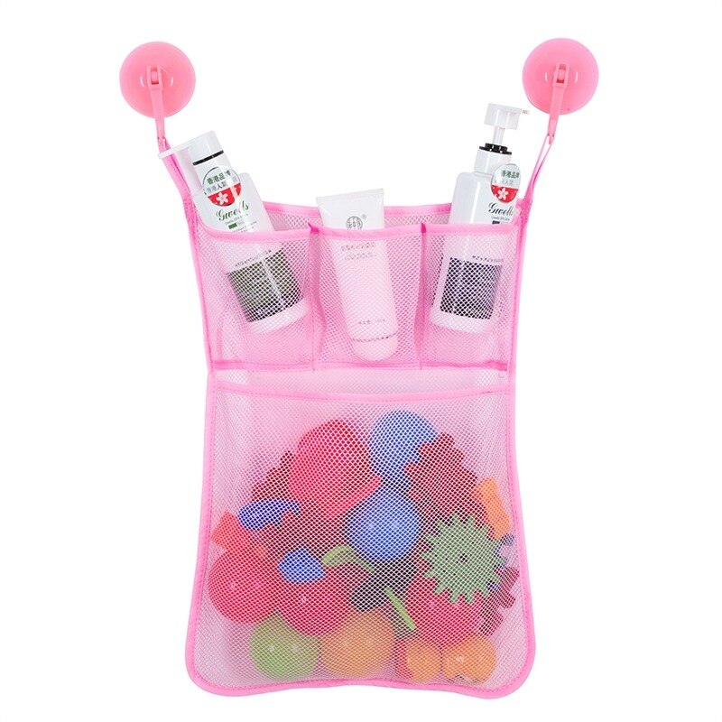 Multifunction Baby Bathroom Mesh Bag Child Bath To... – Grandado