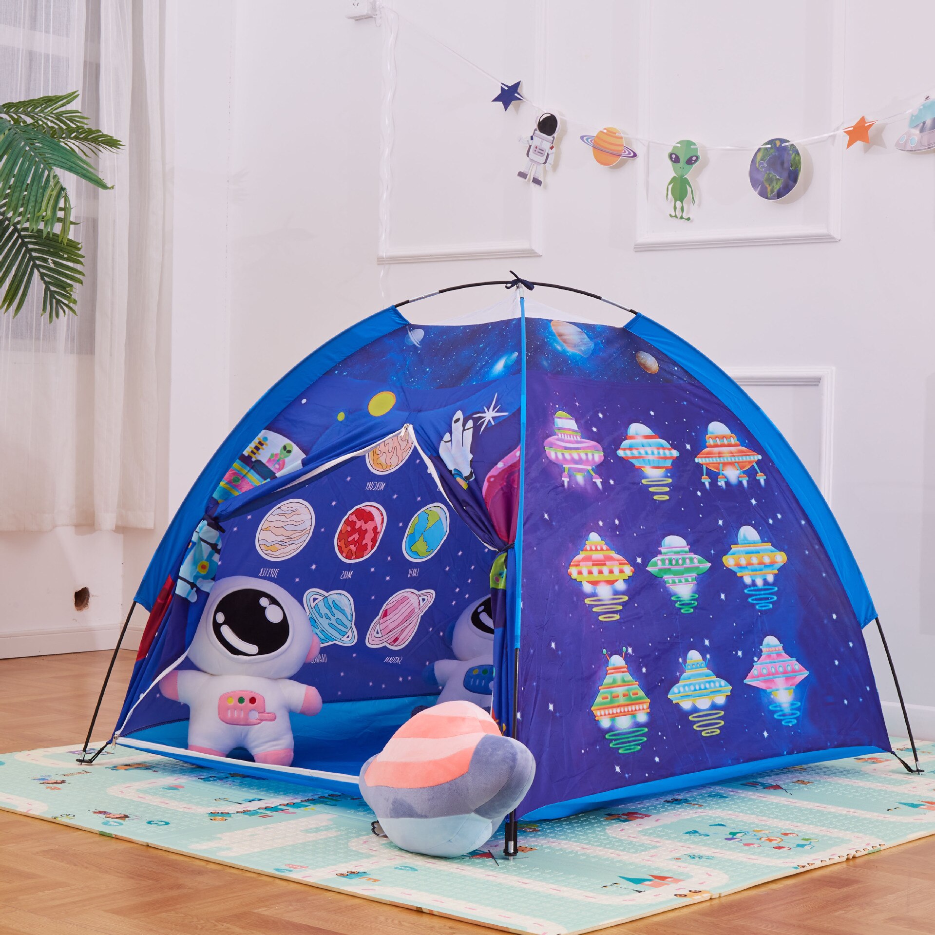 Children Foldable Game Tent Toy Solar System Eight... – Grandado