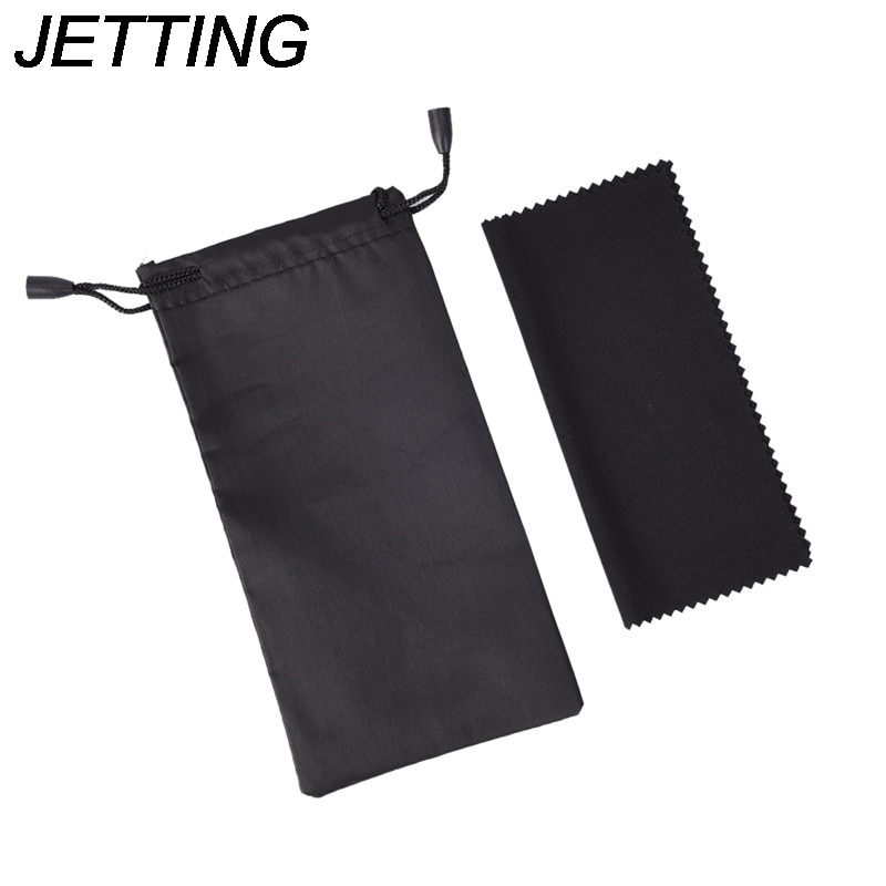 1 sæt pose brugerdefinerede briller pose sort mikr... – Grandado