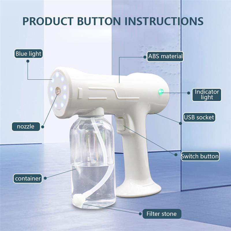 Fogger Rechargeable Home Cleaning Spray Atomizer E... – Vicedeal