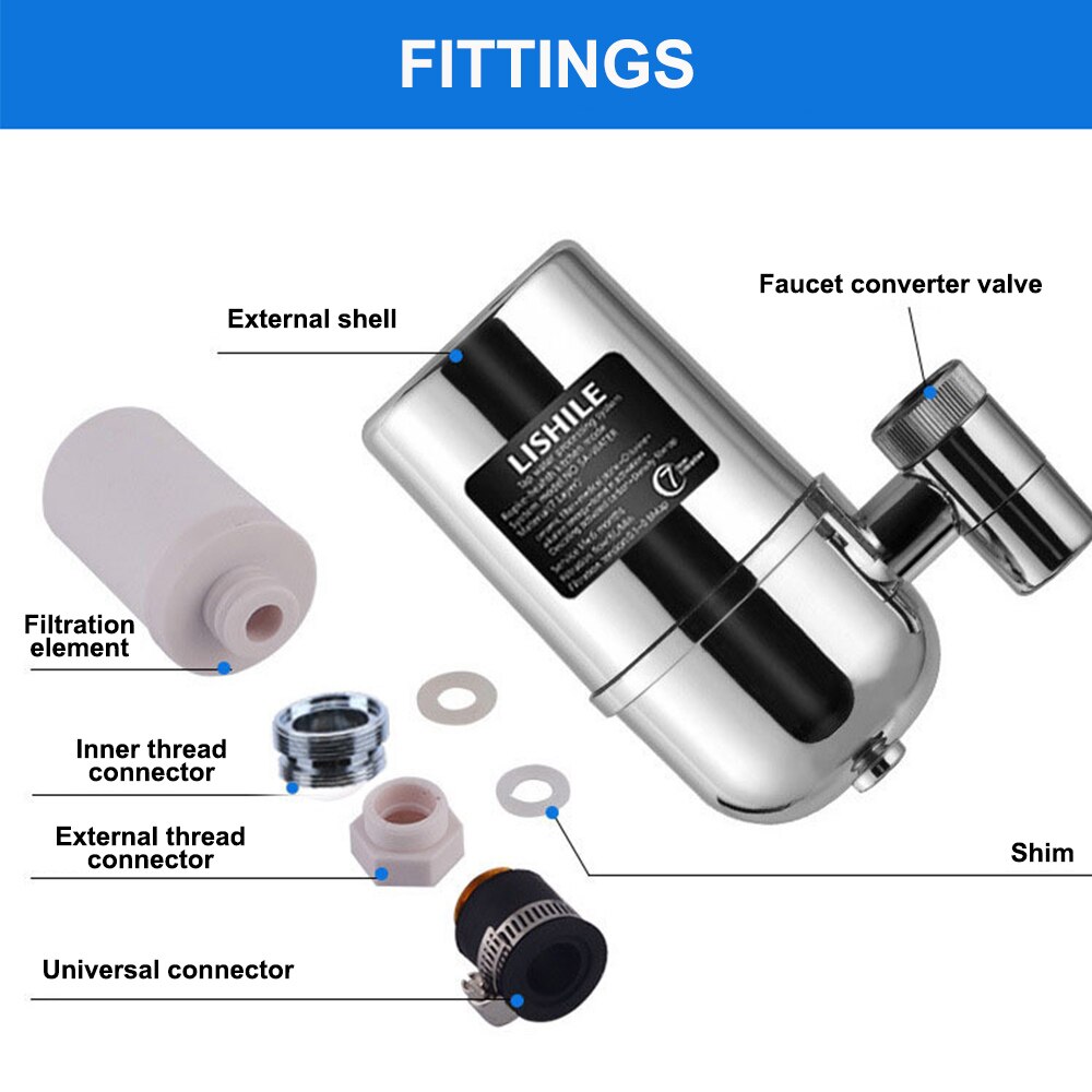 Wasserhahn Wasser Filter Küche Waschbecken Montier... – Vicedeal