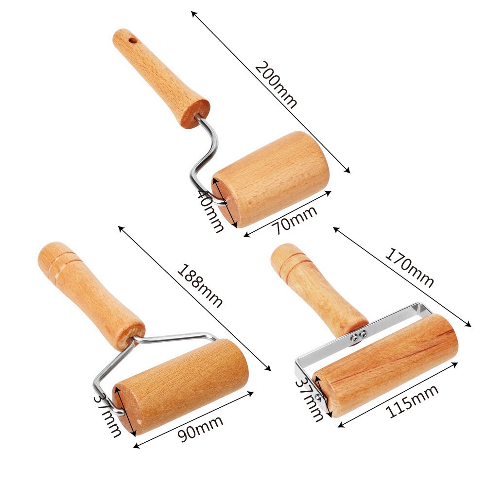 Fondant Kuchen Roller Hand Teig Roller T/L Form Ho... – Vicedeal