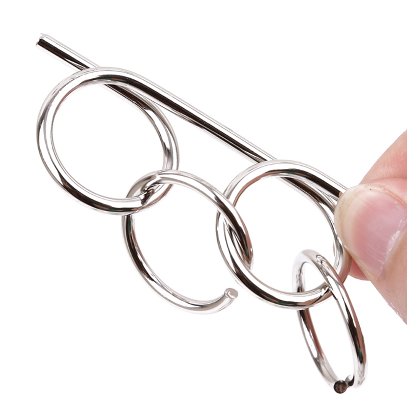 18PCS/Set Metal Puzzle Mind Brain Teaser Magic Wir... – Grandado