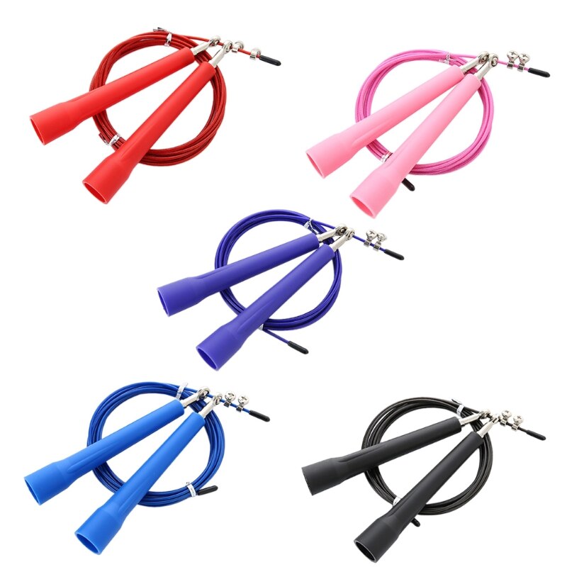 Adjustable Speed Jump Rope Bearing Steel Wire Skip... – Vicedeal
