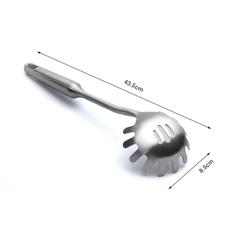 Unibird spagettisked i rostfritt stål med långt ha... – Grandado