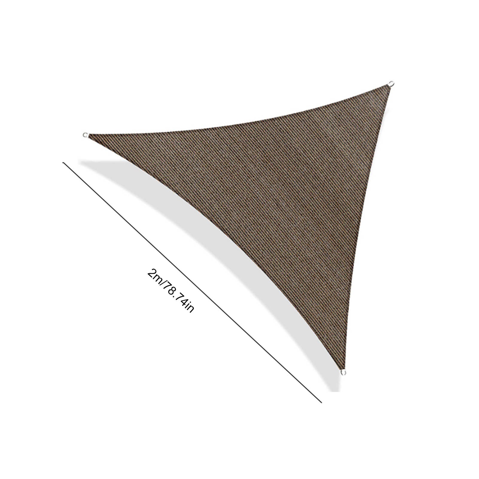 HDPE Sunshade Sail Breathable Triangle Courtyard G... – Vicedeal