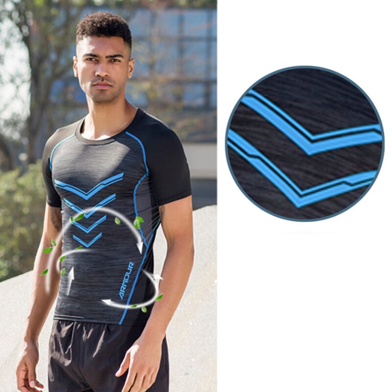 TaoBo Pro Men's Fitness Running T Shirt Breathable... – Vicedeal