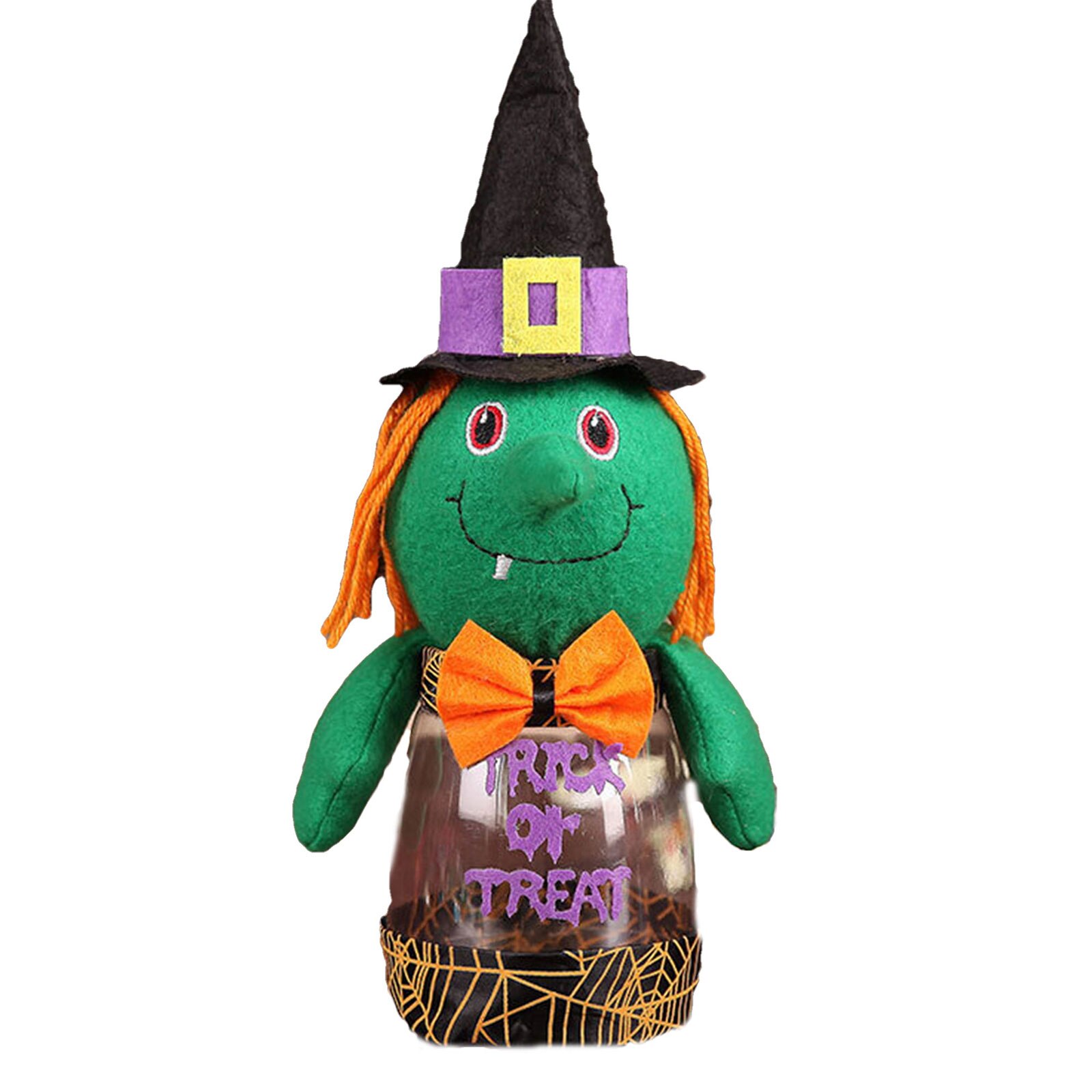 Halloween Candy Jar Trick or Treat Cookie Sweets S... – Grandado