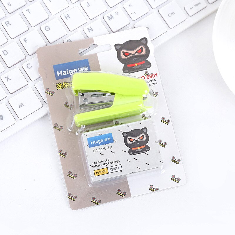 Coloffice 3 kleuren Mini nietmachine set dier Niet... – Grandado