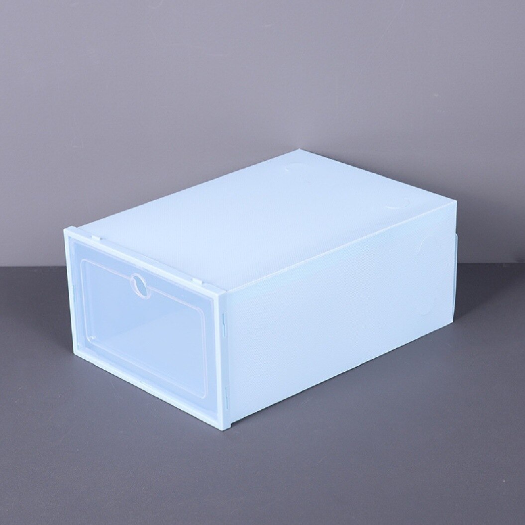 Transparent folding flap shoebox plastic shoebox d... – Grandado