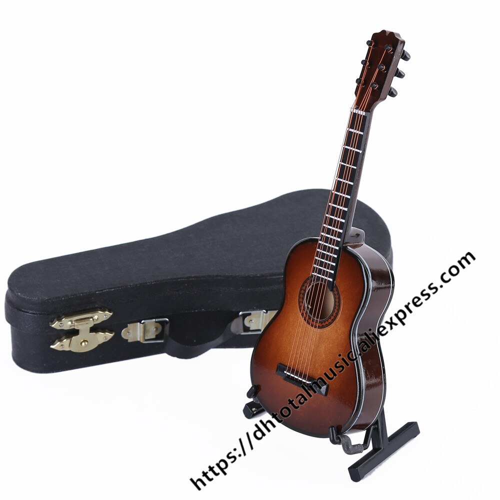 Mini Classic Guitar With Support Miniature Wooden ... – Grandado