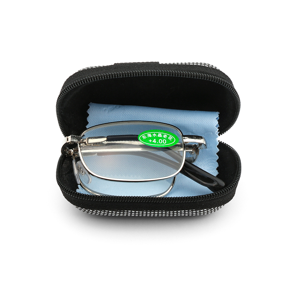 Portable +1.0~4.0 Diopter Rimless Magnetic Eyeglas... – Vicedeal