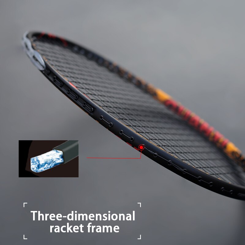 T700 Carbon Fiver Ultralight 4U 80-84g Badminton R... – Grandado