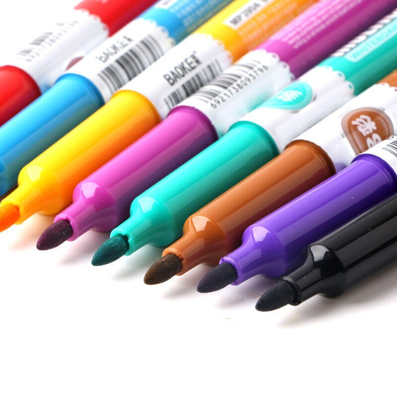 BAOKE 12 Farbe Whiteboard Marker für Büro Arbeiten... – Vicedeal