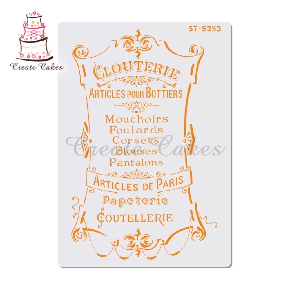 Scrolls Stencil For Walls Painting Scrapbooking St... – Grandado