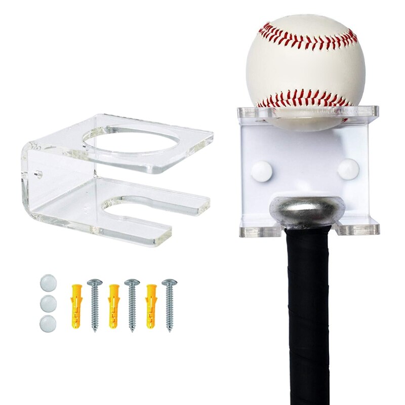 Baseball Holder, Baseball Bat Wall Mount Display S... – Vicedeal