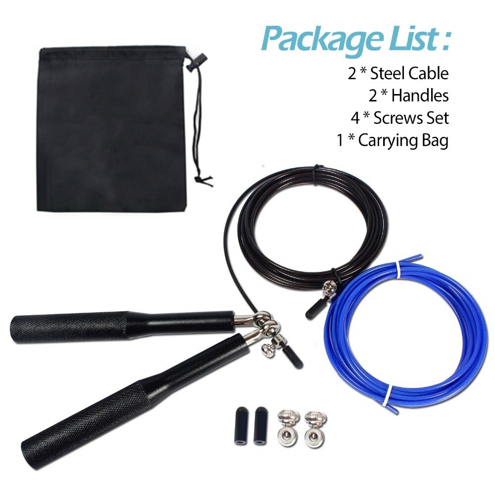 Crossfit Speed Jump Rope Skipping Verstelbare Lage... – Grandado