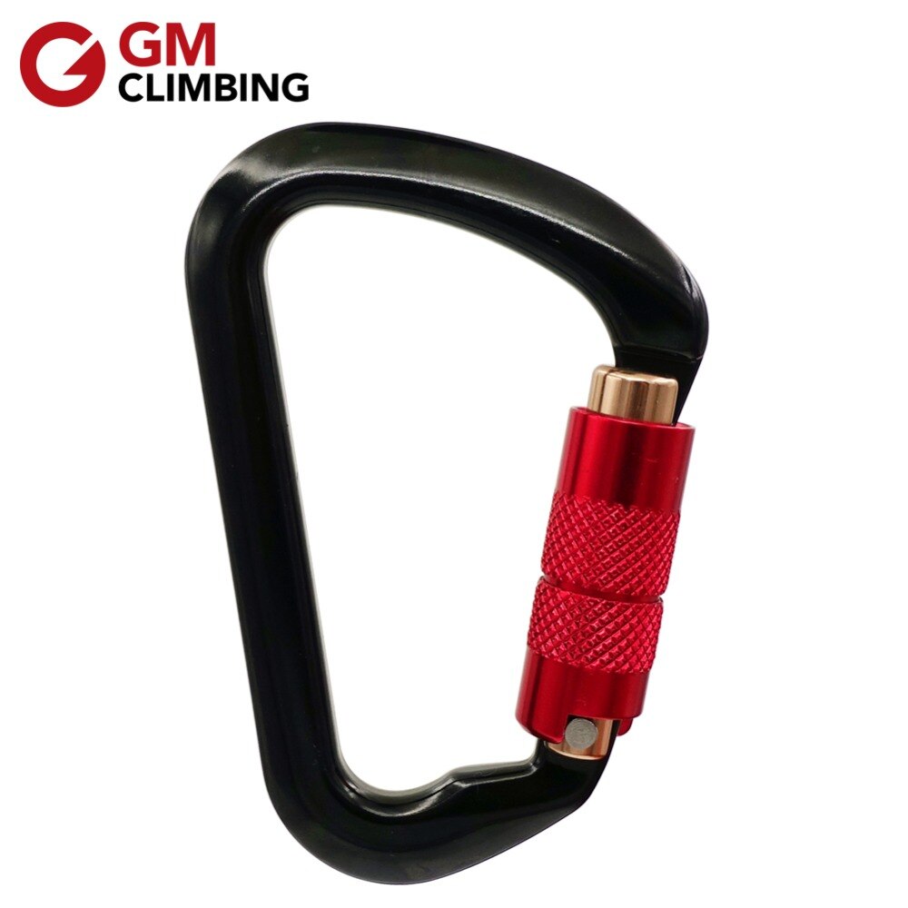 GM CLIMBING Carabiner Self Auto Locking 28kN Mount... – Grandado