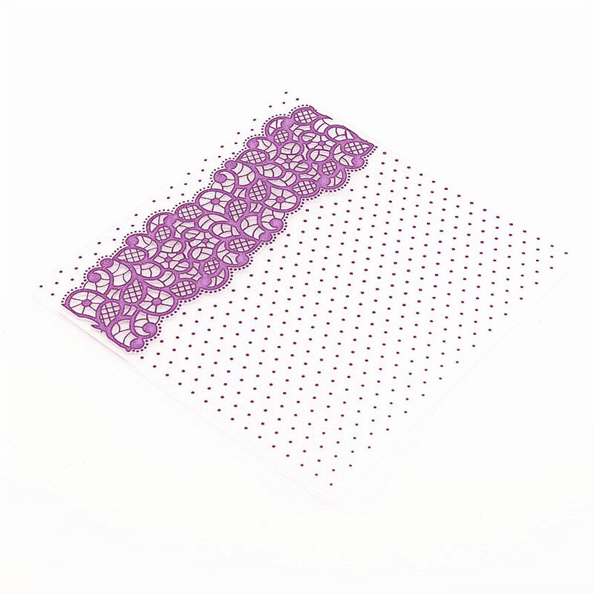 PANFELOU Easter Dotted lace stars Embossing folder... – Grandado