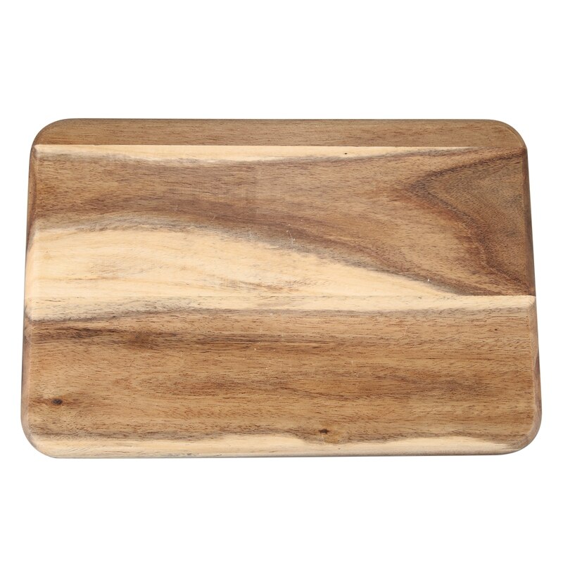 Acacia Wood Rectangular Solid Wood Pan Fruit Dishe... – Grandado