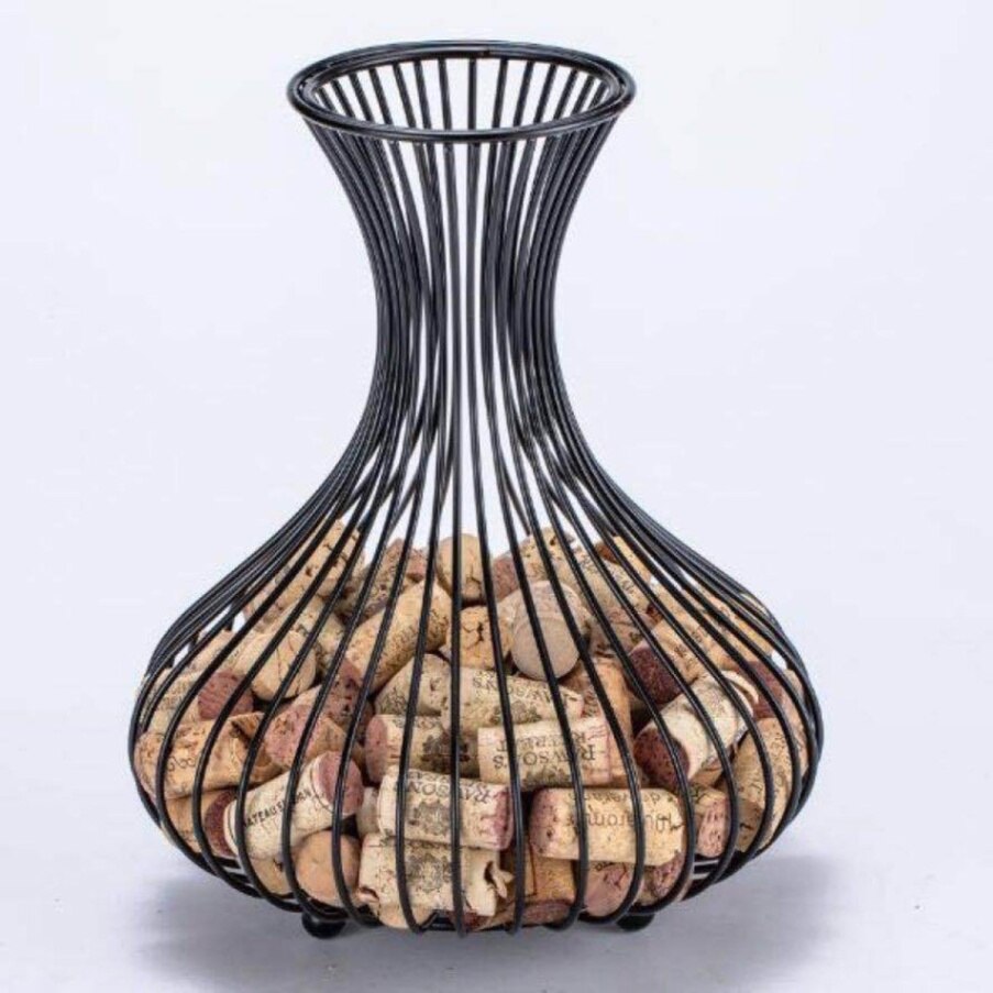 Wine Cork Container Ornament Storage Jar Box Organ... – Grandado