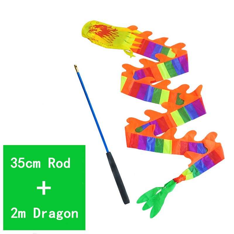 Fitness Colorful Streamer Dragon Children Adult Dr... – Grandado