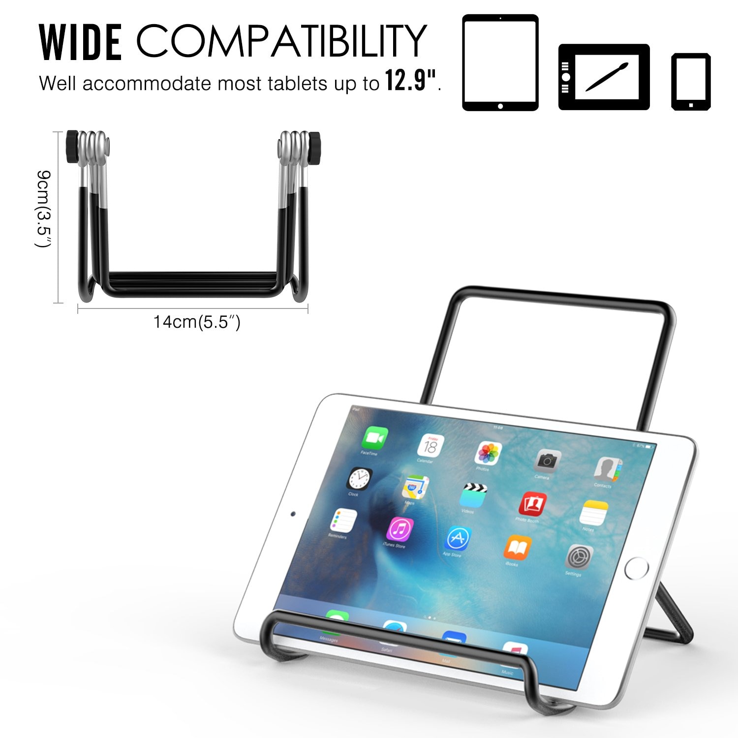 Opvouwbare Tablet Stand, Verstelbare Draagbare Met... – Grandado